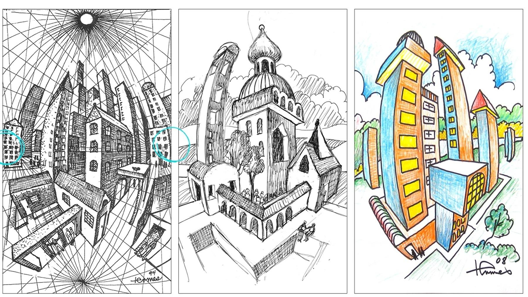 Arts Perspective Drawing Collection